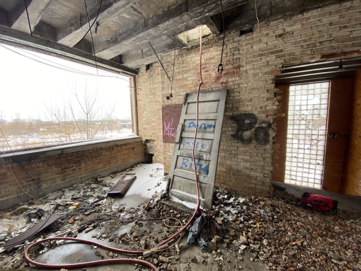 Main Office; Top Floor – Acme Steel, Chicago Coke Plant
